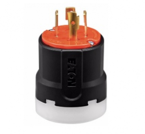 Eaton Arrow Hart Color Coded Locking Plug, #14-8 AWG, 30A, Industrial ...