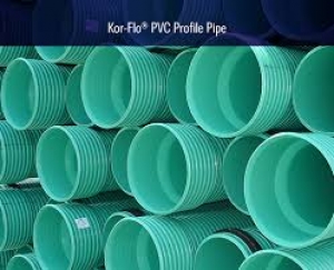 21KOR4 21" X 4M KORFLO PVC PROFILE PIPE 2KF214 | ROBINSON SUPPLY