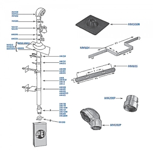 10 FT X 2 1/2 INCH MAST | ROBINSON SUPPLY
