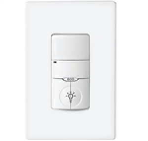 PIR Dual Relay 120/277V Wall Switch Sensor, White | ROBINSON SUPPLY